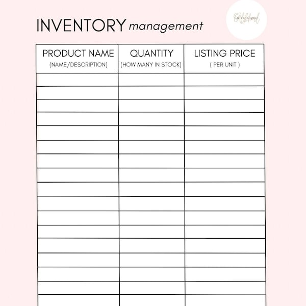 Simplified Planner - Etsy