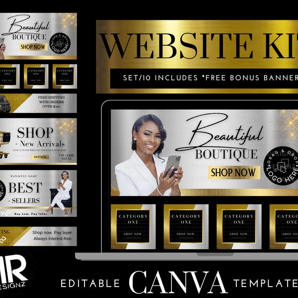 Shopify Website Templates - Etsy