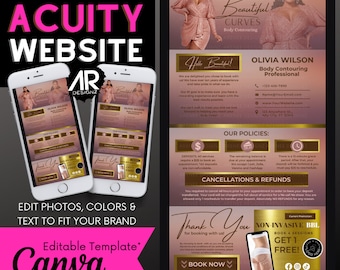 DIY Acuity Scheduling Template Acuity Booking Acuity Website Design ...