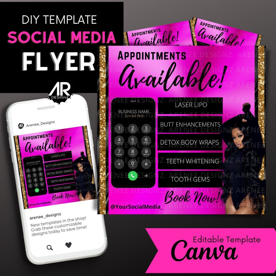 Body Contouring Flyer // Body Sculpting Flyer // Social Media Flyer ...