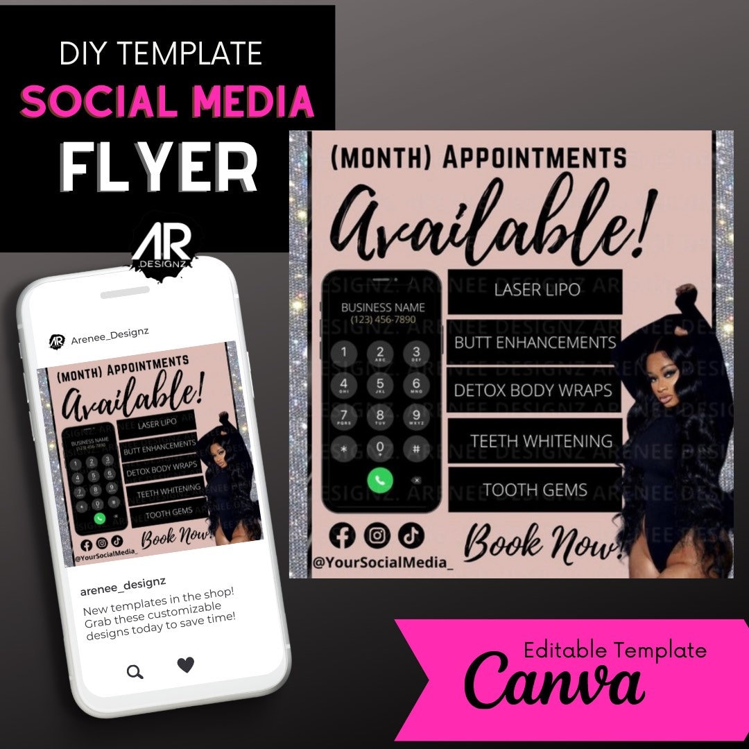 Body Contouring Flyer // Body Sculpting Flyer // Social Media Flyer ...