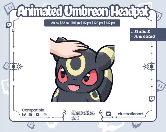 Animated Orange Cat Emote | Cute Cat Headpat Emote for Twitch, Discord ...