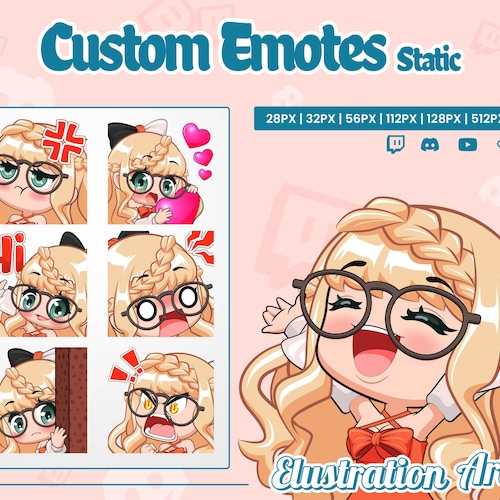 DIY Custom Twitch Emotes - Etsy