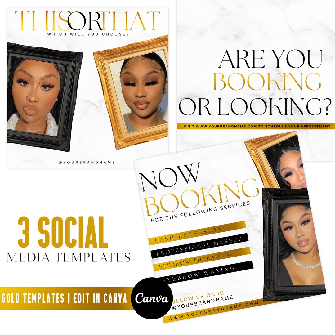 D.I.Y Flyer, Edit in Canva, Book Flyer, Bookings Flyer, This or That ...