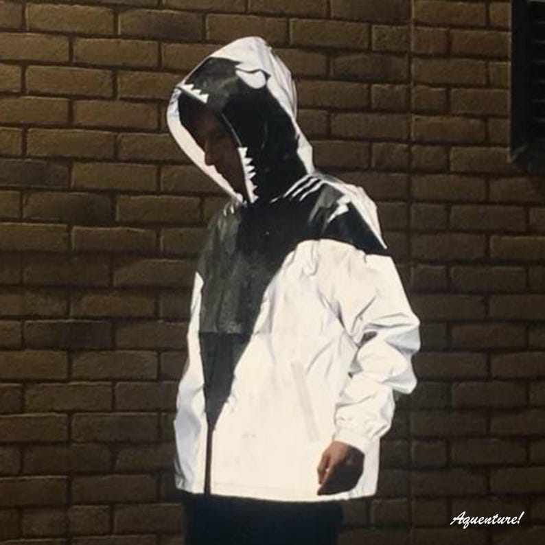 SHARK Jacket [glow-in-dark]! as Seen on Youtube! - Etsy
