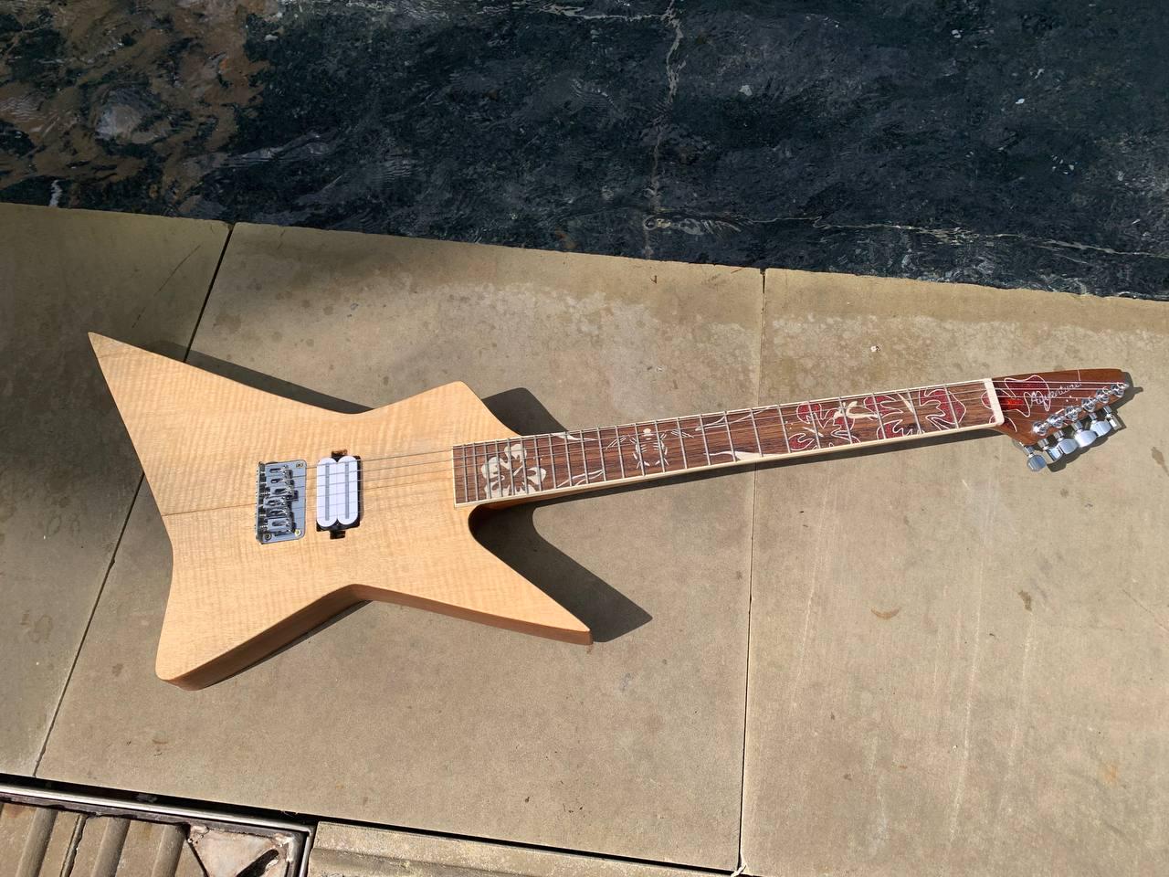 CUSTOM FRETBOARD for Electric Guitar HANDMADE - Etsy