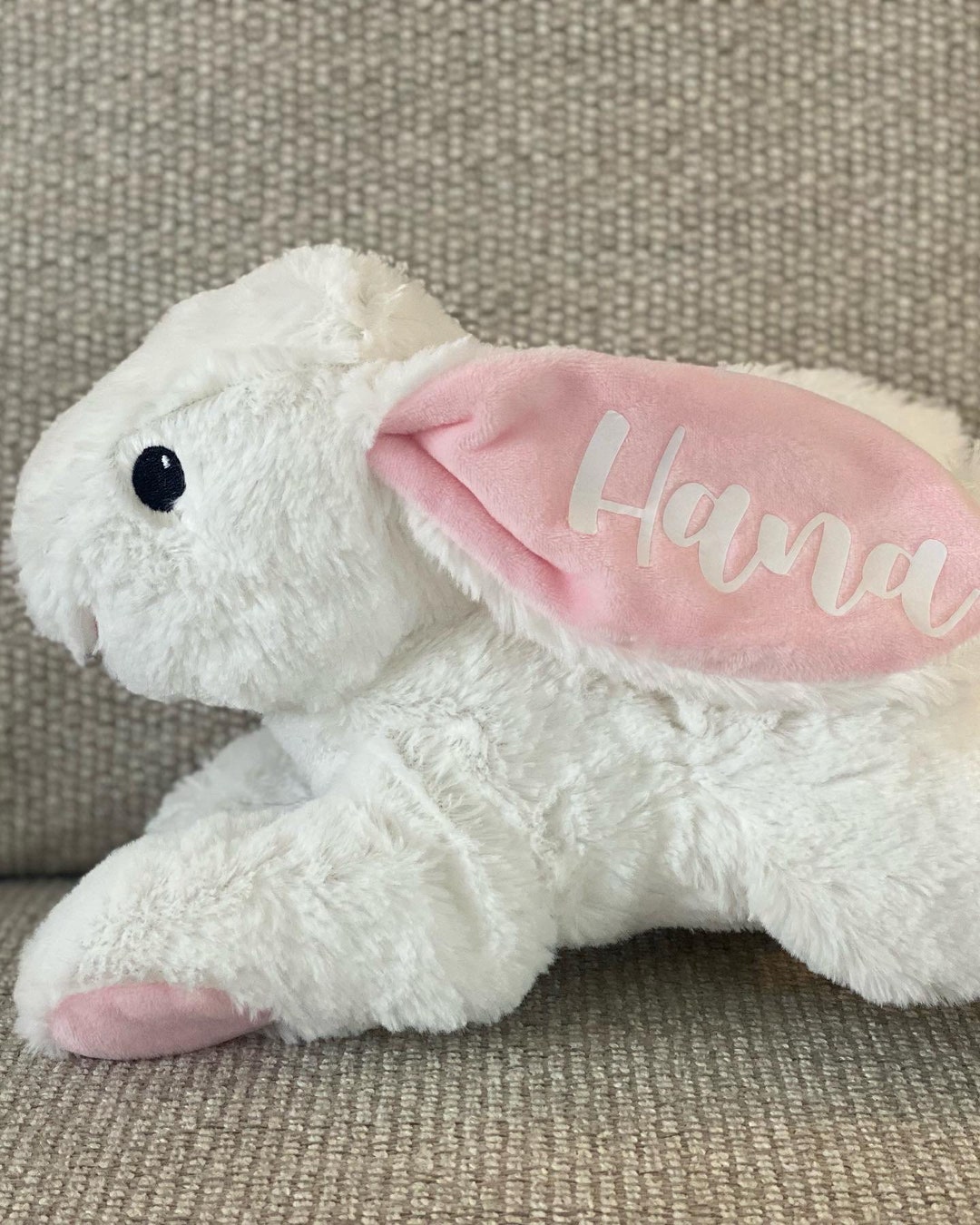 Custom Plush Bunny Rabbit L Personalized Kids Easter Bunny Stuffed ...