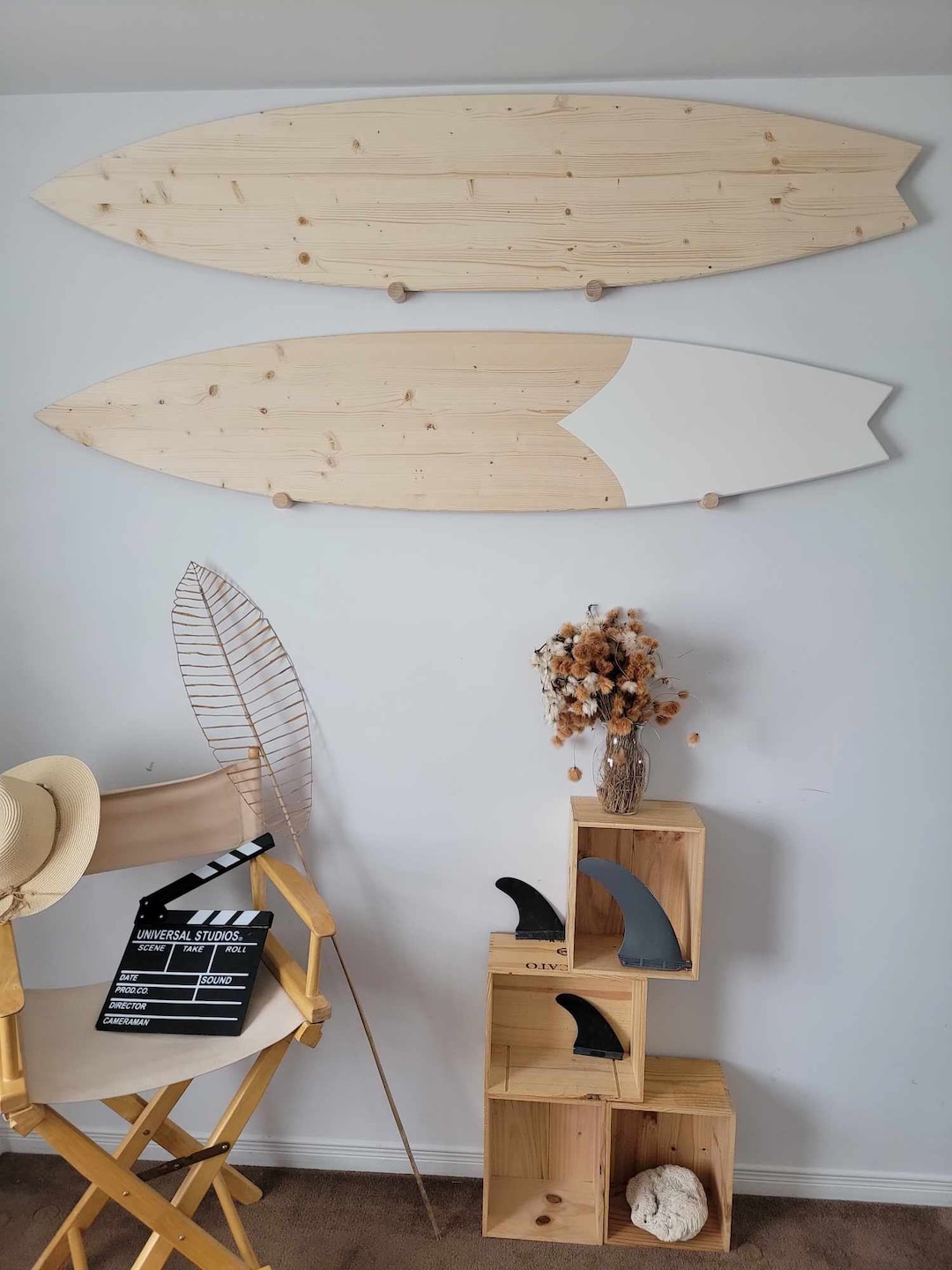 Surfing Decor | Surfer Gift Ideas | DIY Surf Art | Decorative Surfboard ...