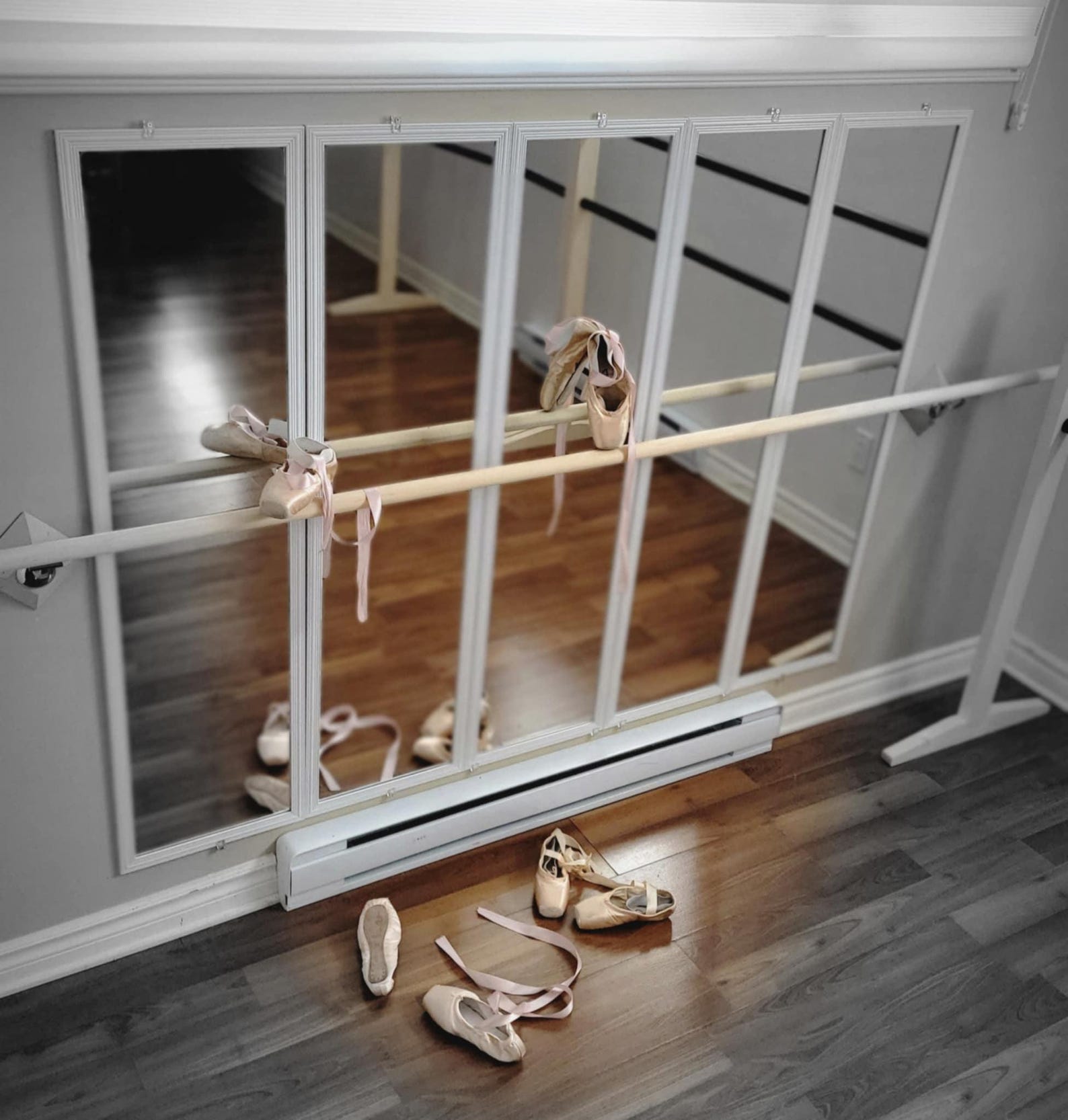 6 Ft Wall Mounted Ballet Barre, Home Dance Studio, Easy Install - Etsy