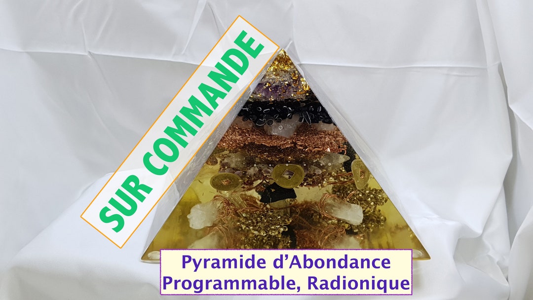 Orgonite Pyramid of Abundance Entangled and Radionic Programming ...