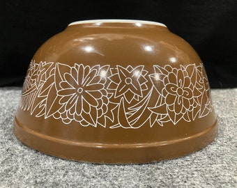 Brown Pyrex Bowl | Etsy