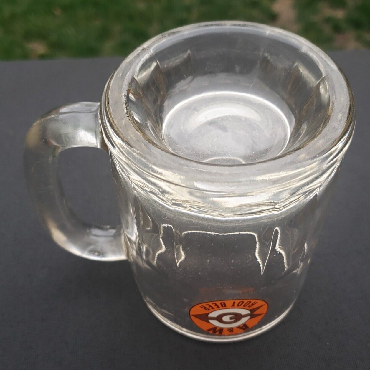Vintage Crystal A & W Root Beer Mug / Glass 4 1/2 Tall - Etsy