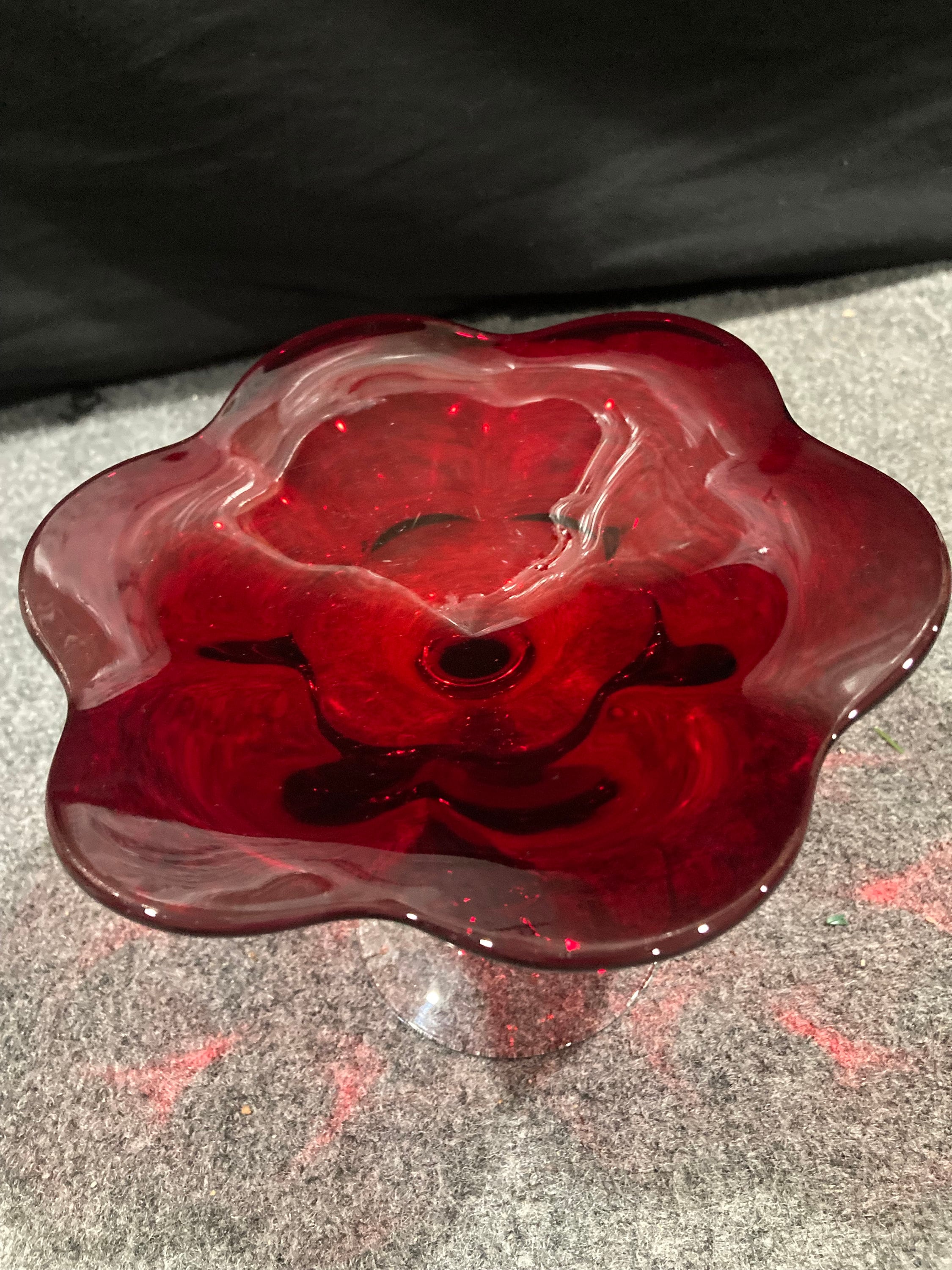 Rare Vintage Duncan Miller Canterbury Pattern 115 Ruby Red | Etsy