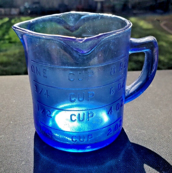 Cobalt Blue Measuring Cup
