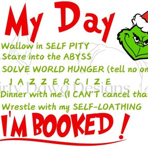 Funny Grinch Coffee PNG Bundle: Grinchmas Craft Files (digital Download ...