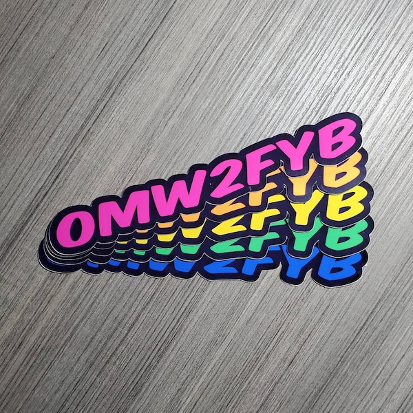 Omw2fyb Sticker - Etsy