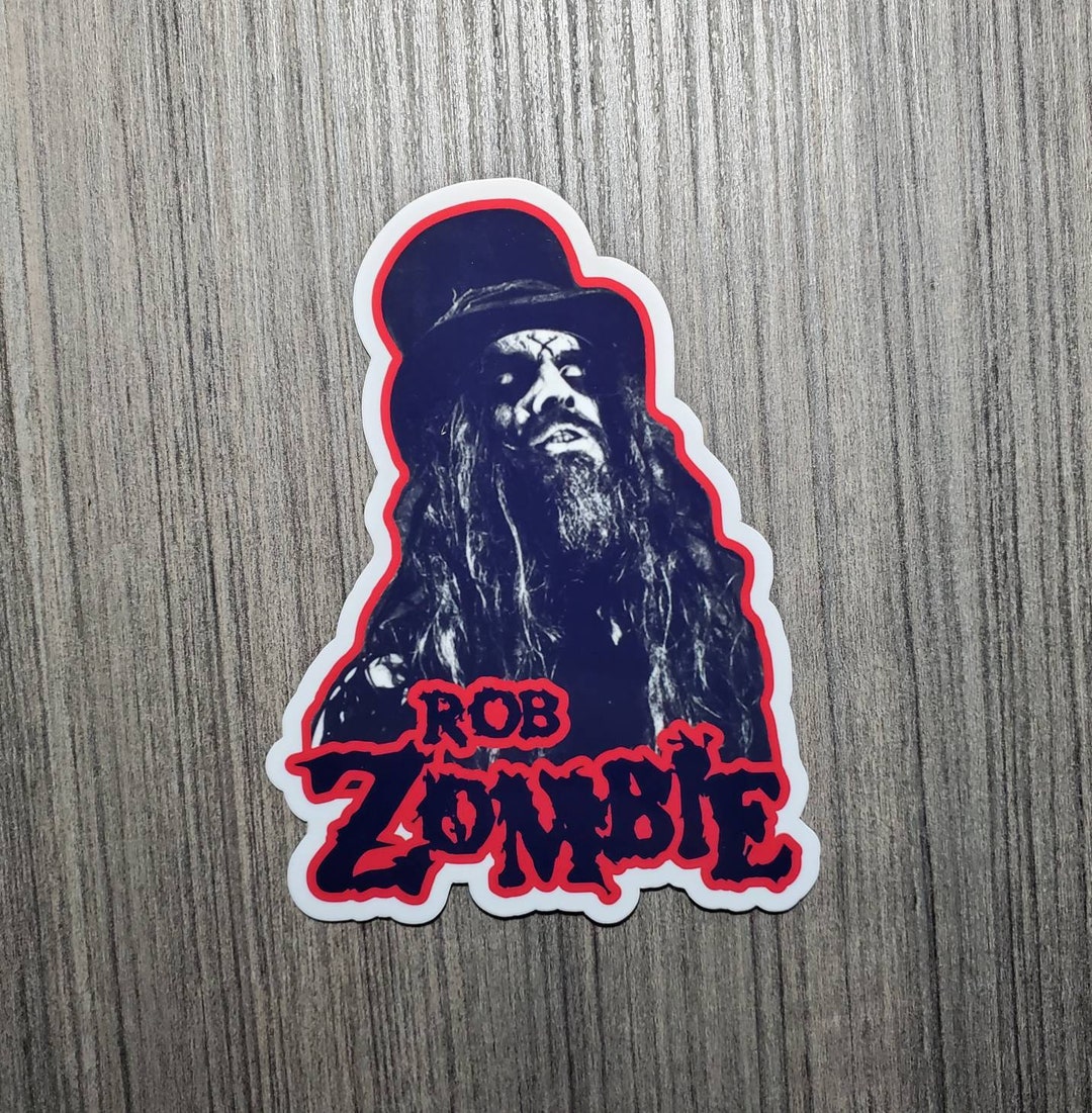 Zombie - Vinyl Waterproof Sticker 4.5" - Etsy
