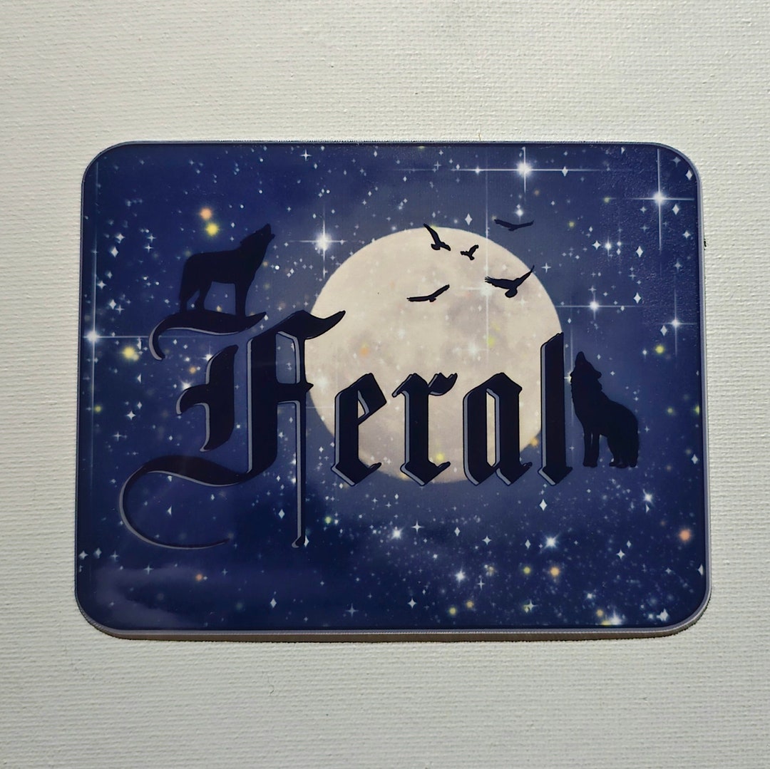 Feral Cats and Dogs Night Sky Laminated Vinyl Waterproof Stickers ...