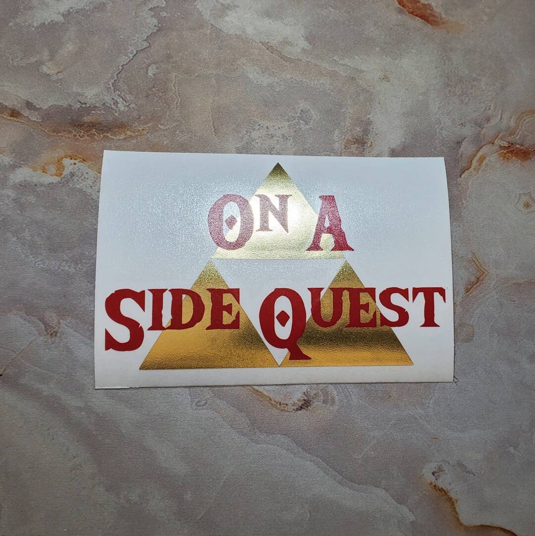 On A Side Quest Decal 64 - Etsy