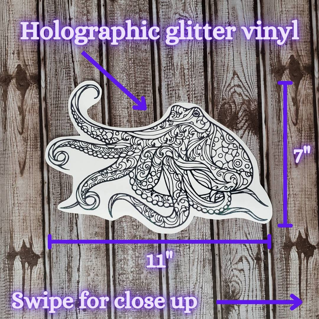 Giant Octopus Decal - NEW JUMBO Option Now Available! - Etsy