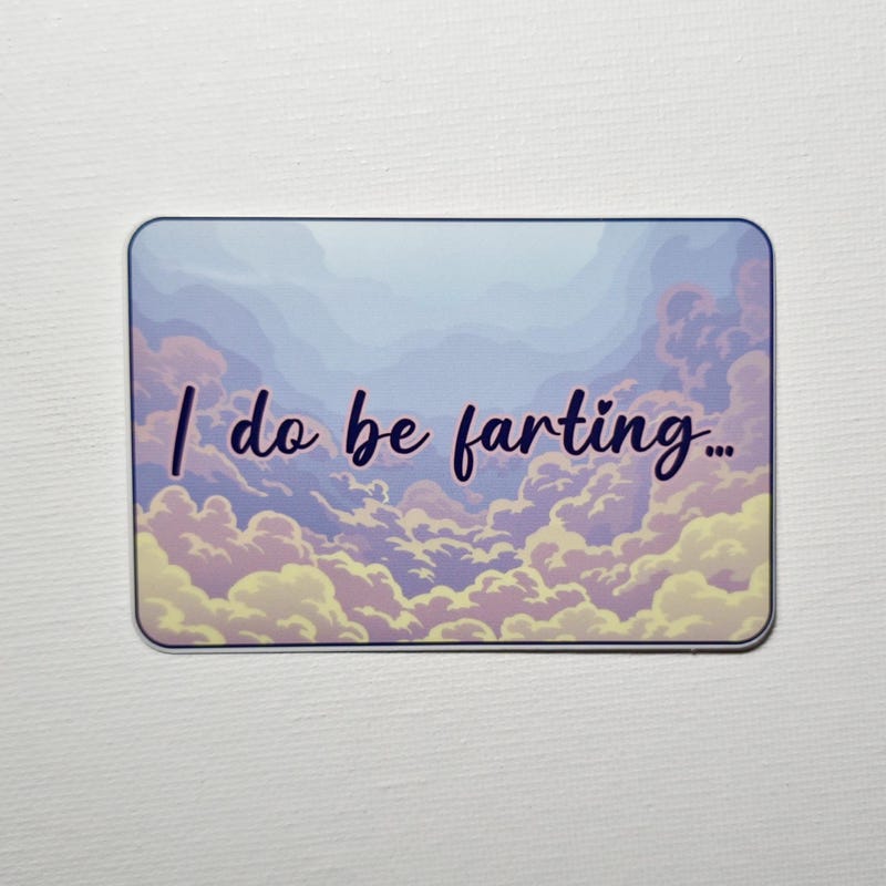 Funny Fart Stickers - Etsy