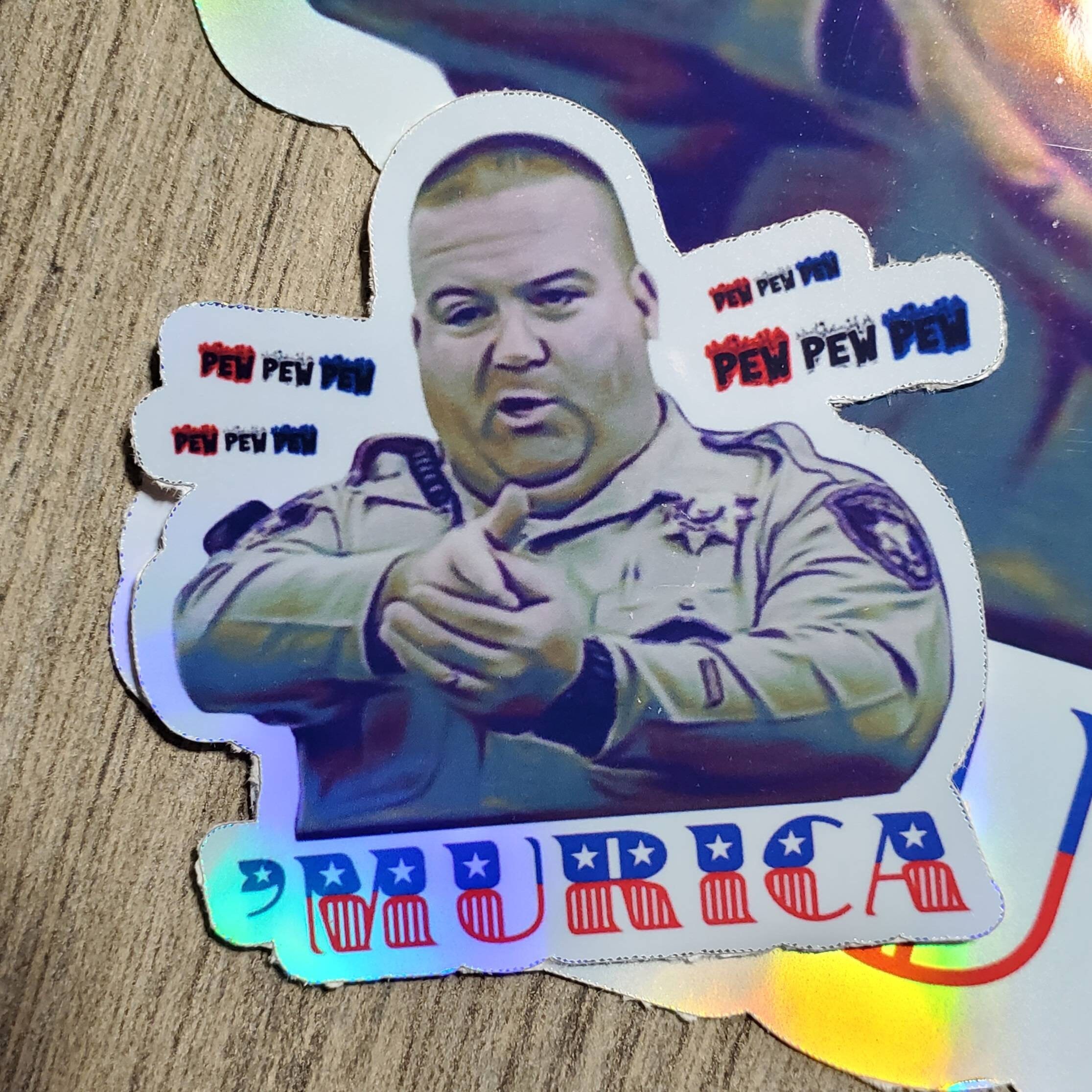 Cop Pew Pew Pew