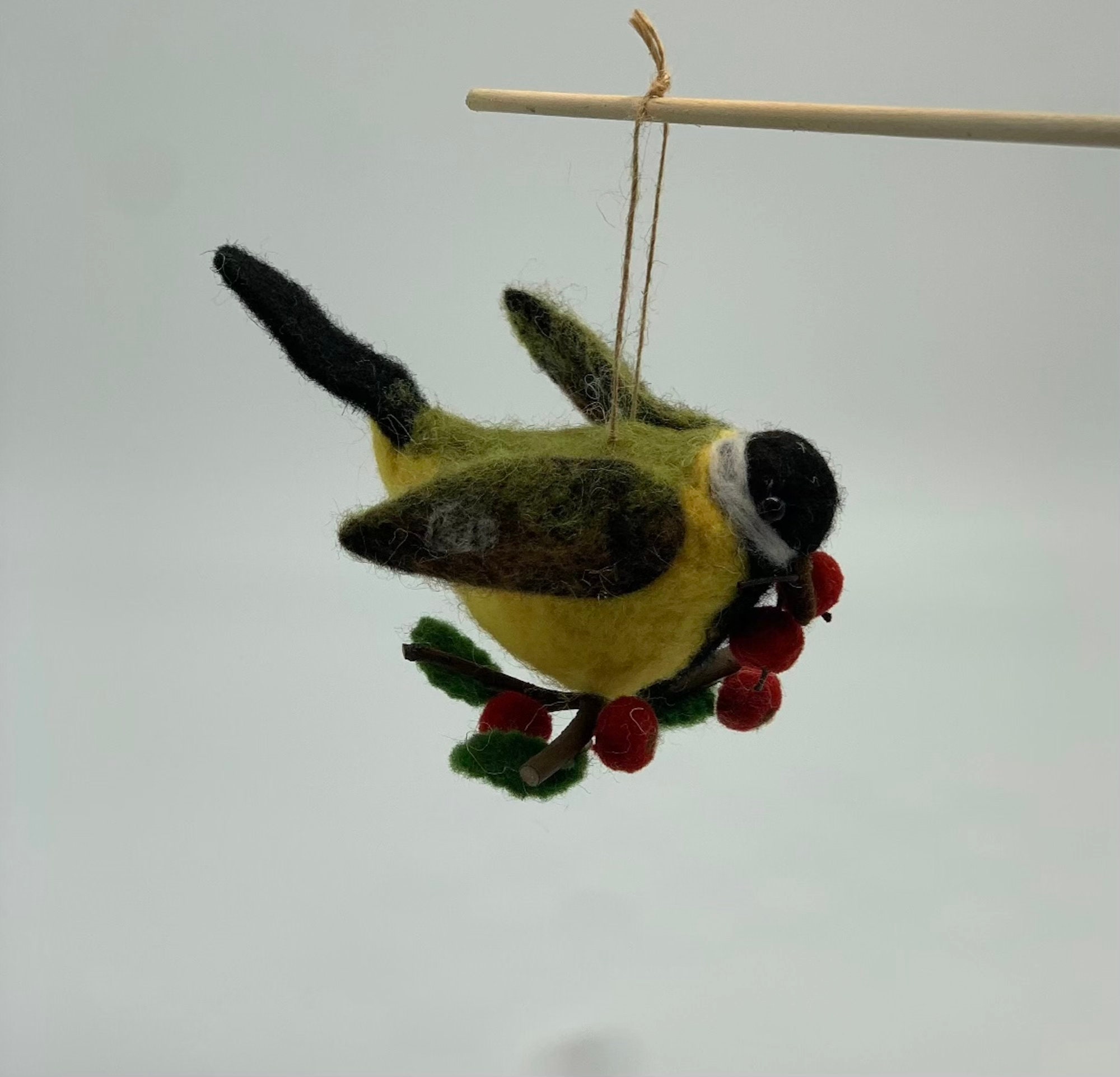 Needle Felted Spring Birds 2 Pc Set, Handmade Spring Birds, Collectable ...