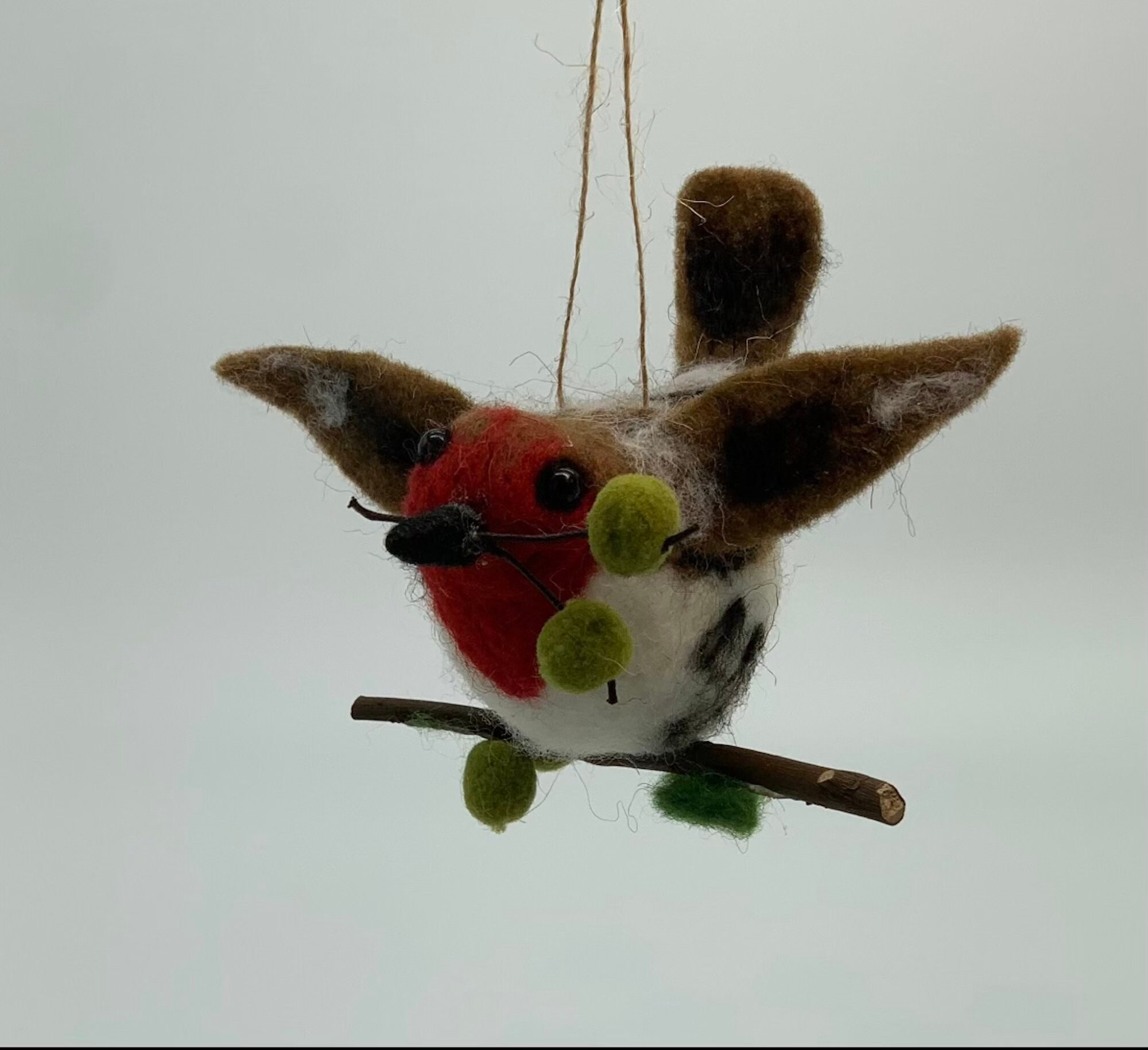 Needle Felted Spring Birds 2 Pc Set, Handmade Spring Birds, Collectable ...