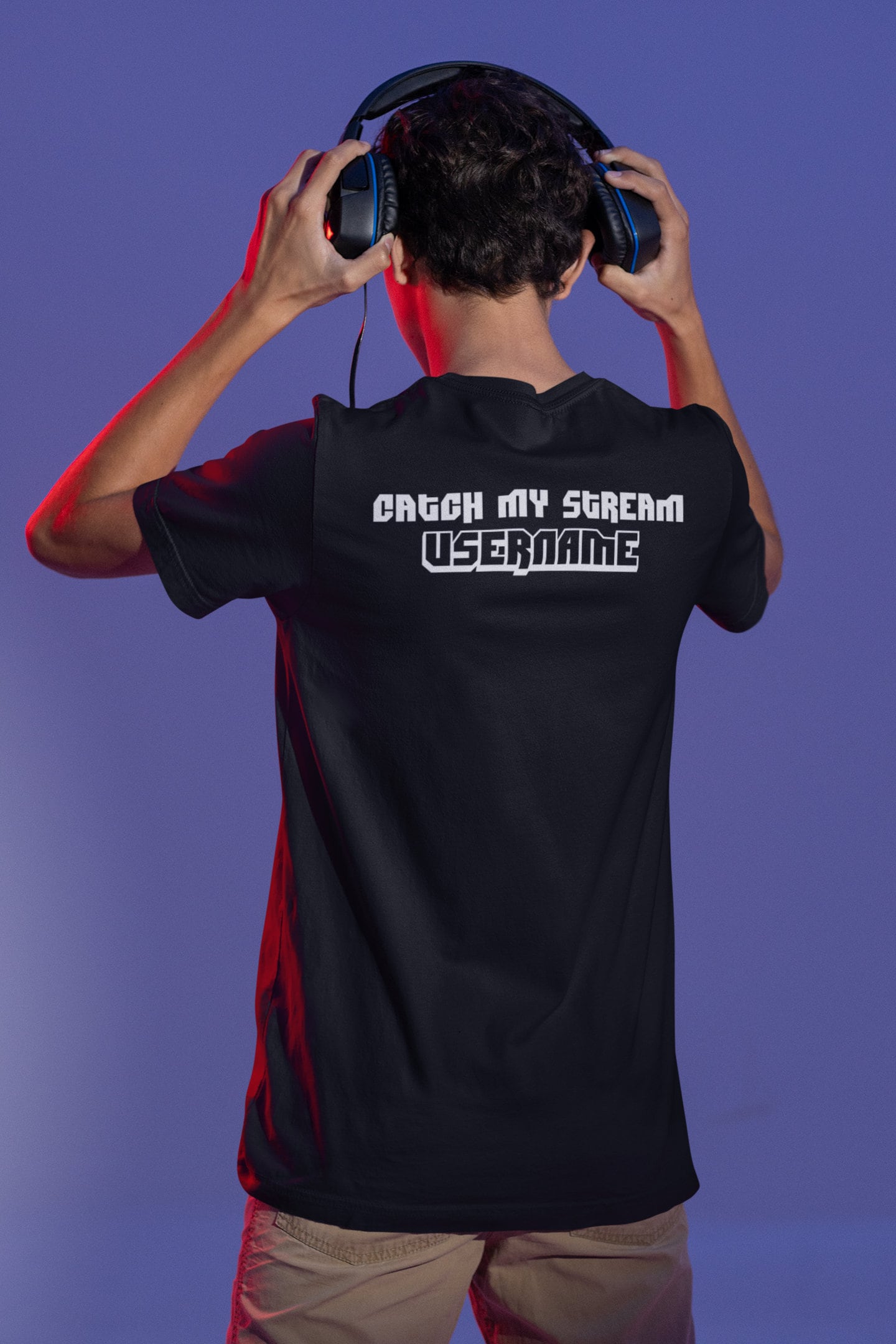 Custom Twitch and KICK Channel Logo Shirt | Twitch and KICK Customised ...