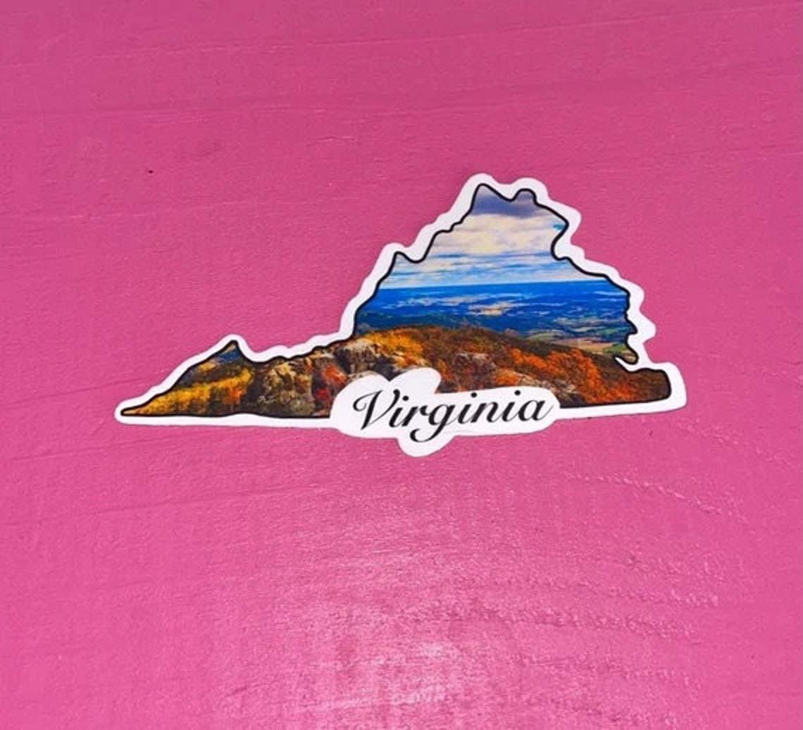 50 States Sticker All States Sticker - Etsy