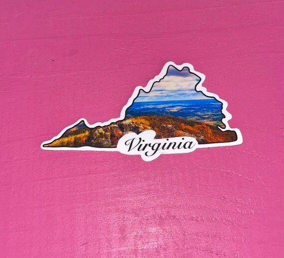 50 States Sticker All States Sticker - Etsy