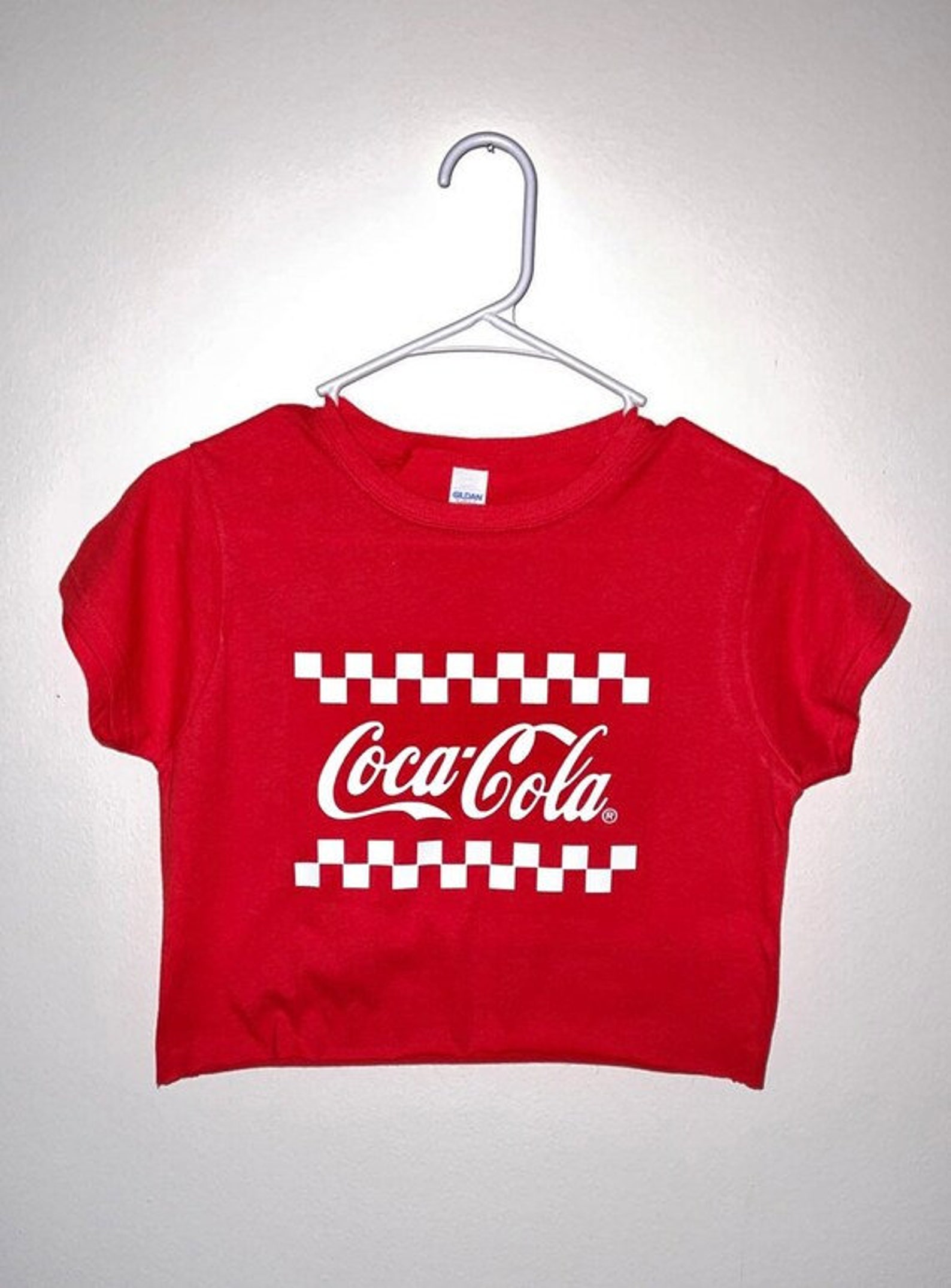 Coca-cola Crop Top | Red Summer Crop Top - Etsy