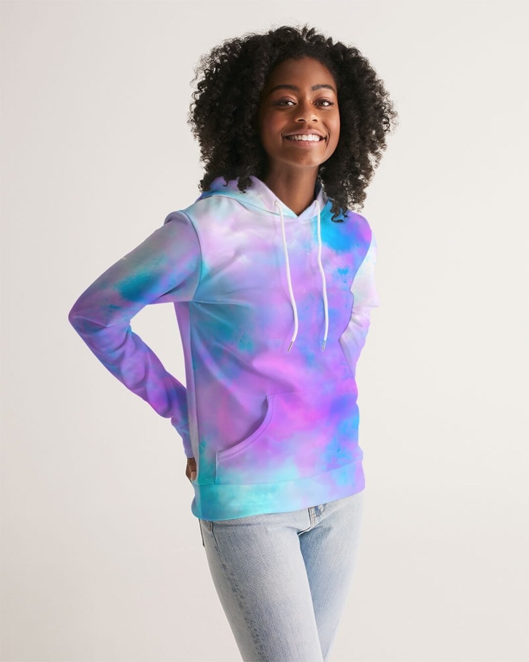 Space Hoodie | Women Graphic Designed Hoodie | Galaxy Hoodie - Etsy