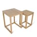 Square Nested Side Table - Etsy
