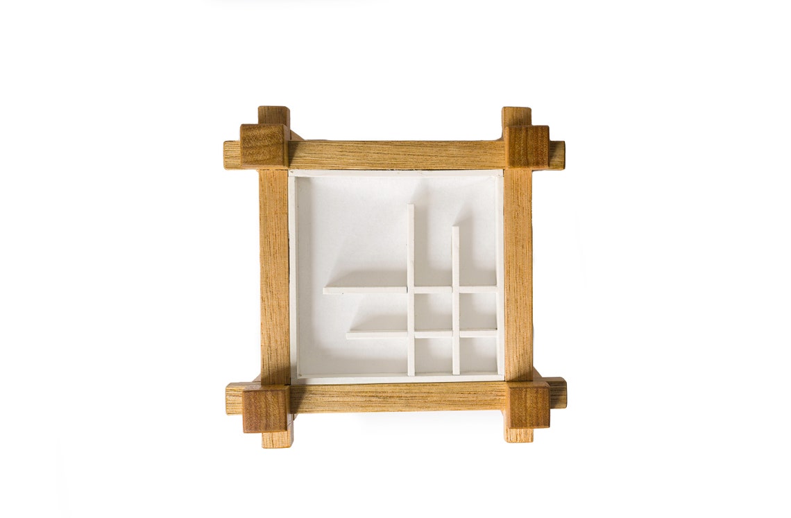 Shoji Lamp Japanese Style Minimal Light - Etsy