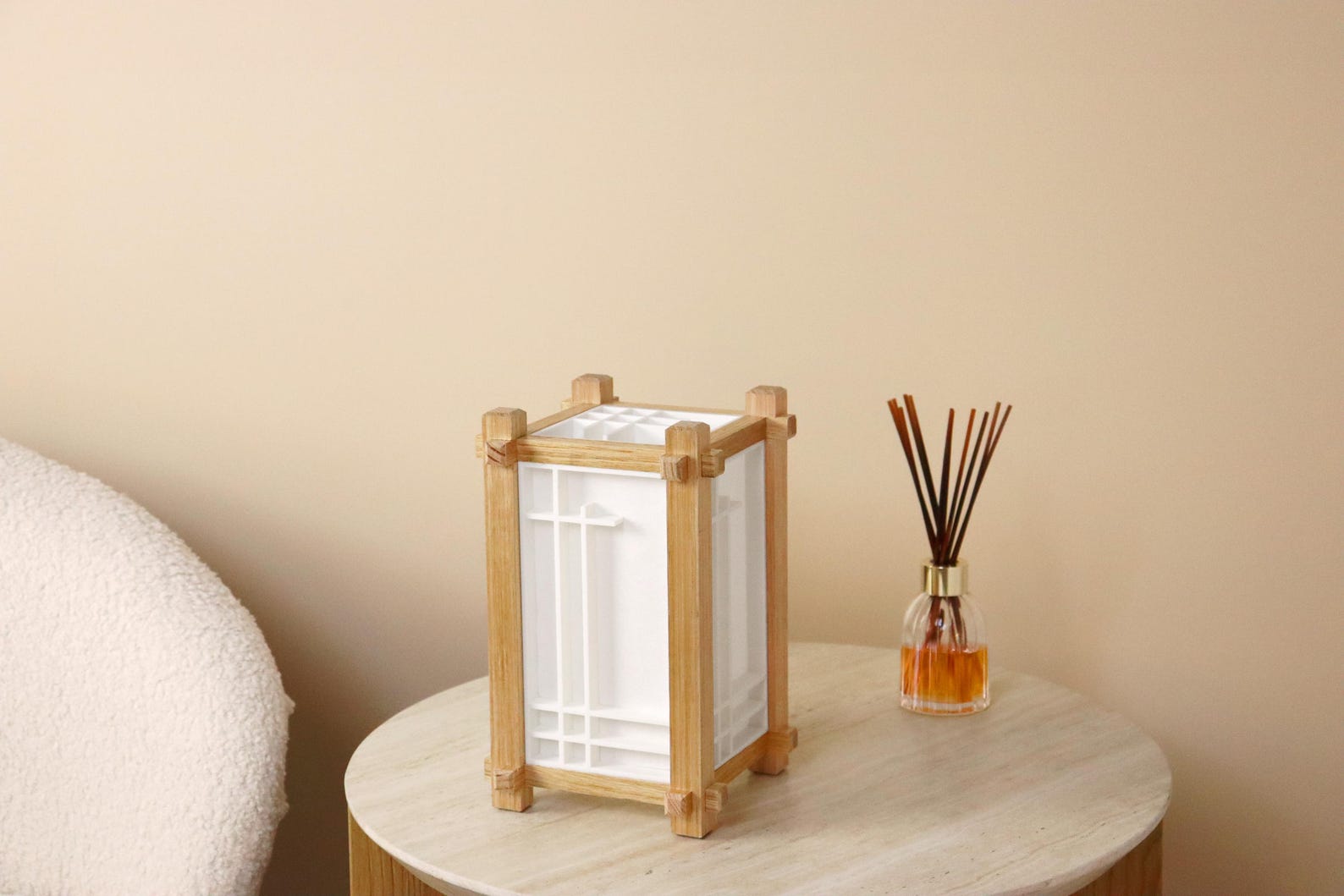 Shoji Lamp, Japanese Style, Minimal Light - Etsy