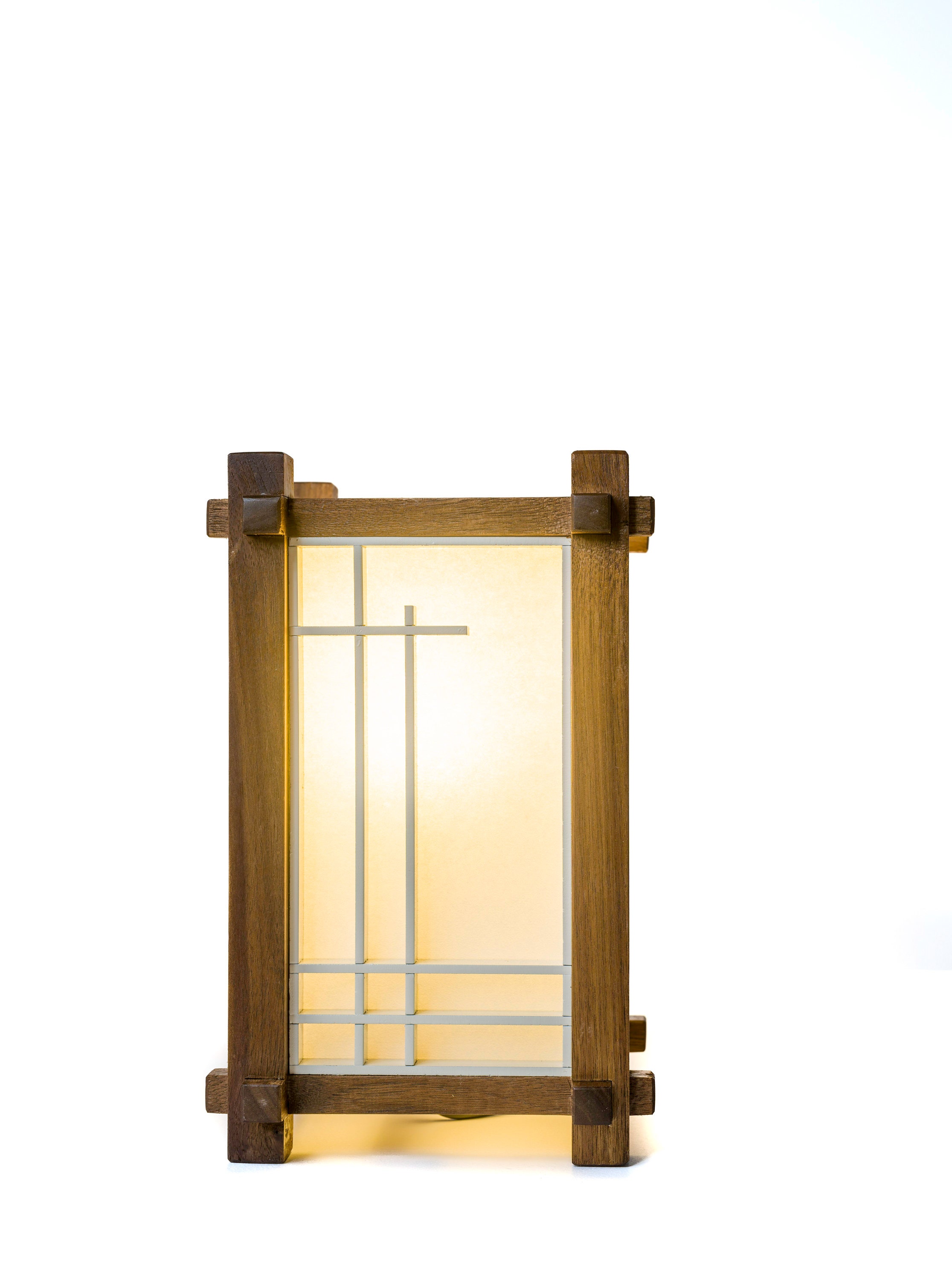 Shoji Lamp Japanese Style Minimal Light - Etsy