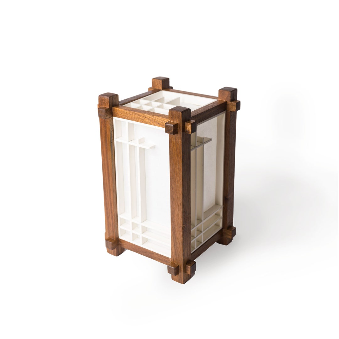 Shoji Lamp, Japanese Style, Minimal Light - Etsy