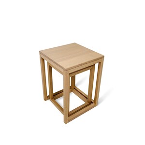 Square Nested Side Table - Etsy