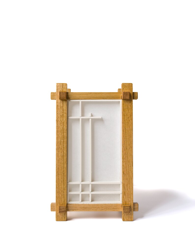 Shoji Lamp Japanese Style Minimal Light - Etsy