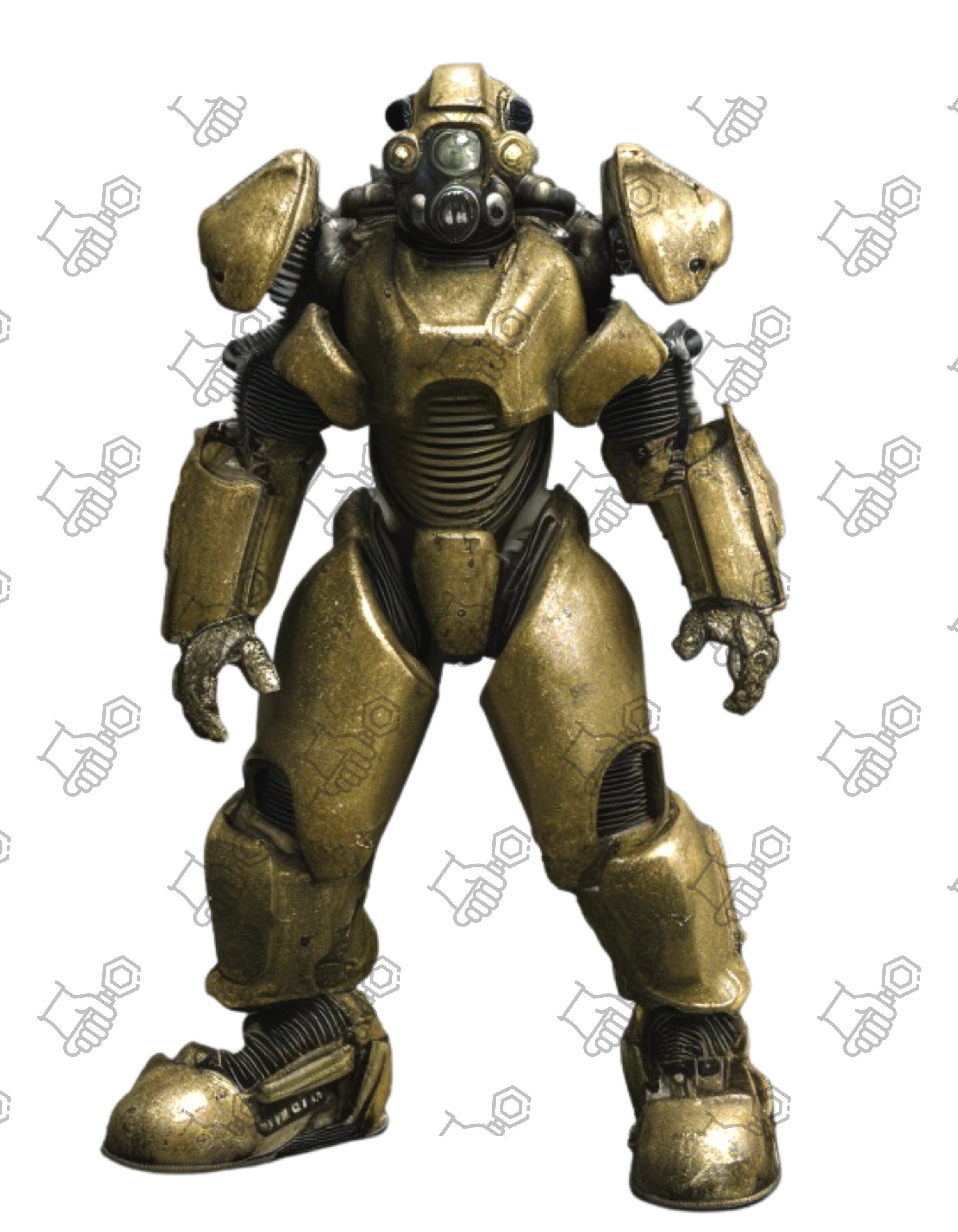 5 Unique Robot/armor Set 3, PNG, SVG File With Transparent Background ...