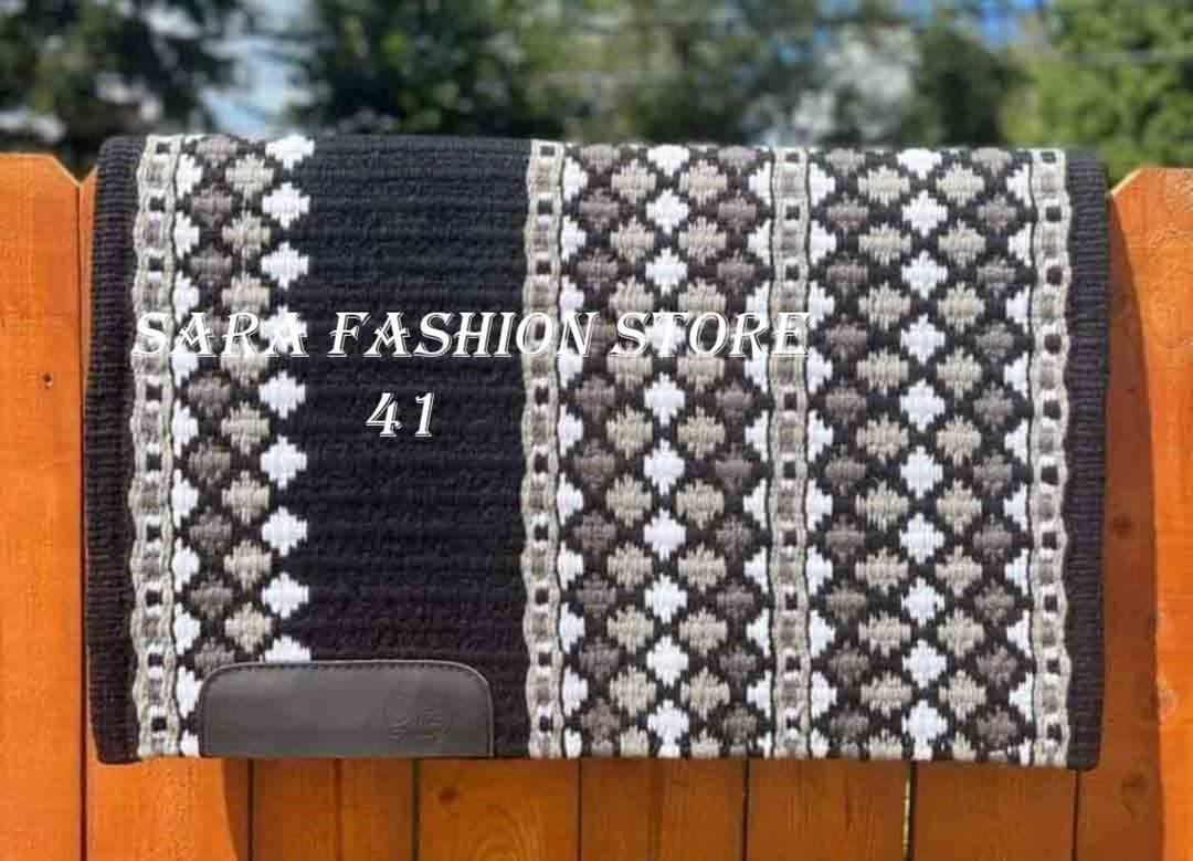 5in1 Design Western Show Saddle Pad for Horse on Fully Copper Metallic ...