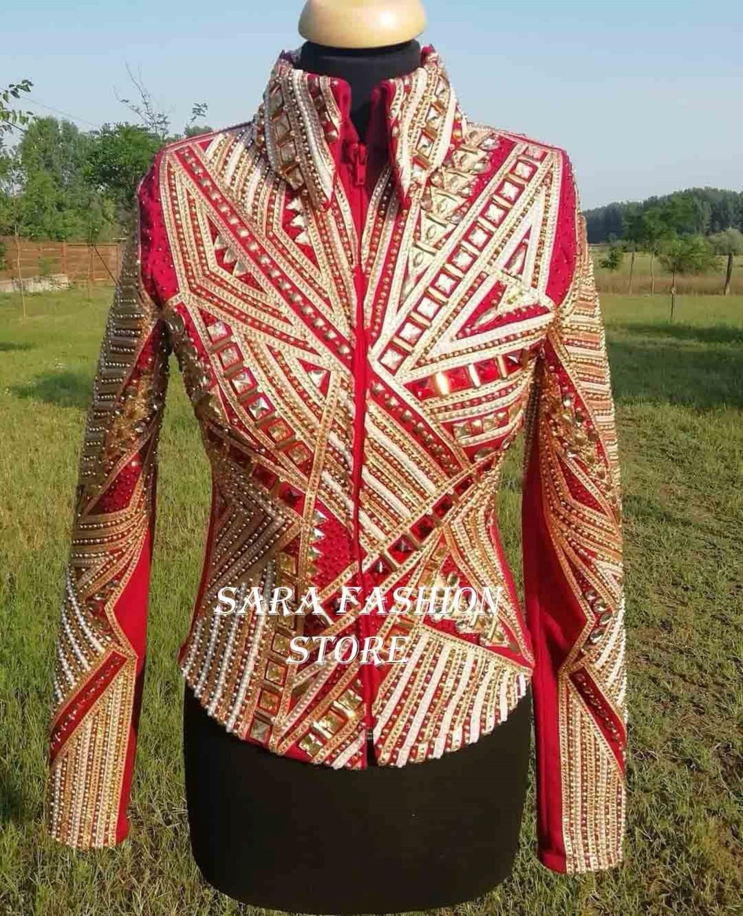 Western Women Show Jacket Western Custom Rodeo Queen Showmanship Jacket ...