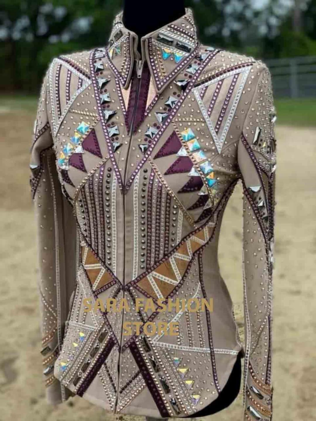 Western Women Show Jacket Western Custom Rodeo Queen Showmanship Jacket ...