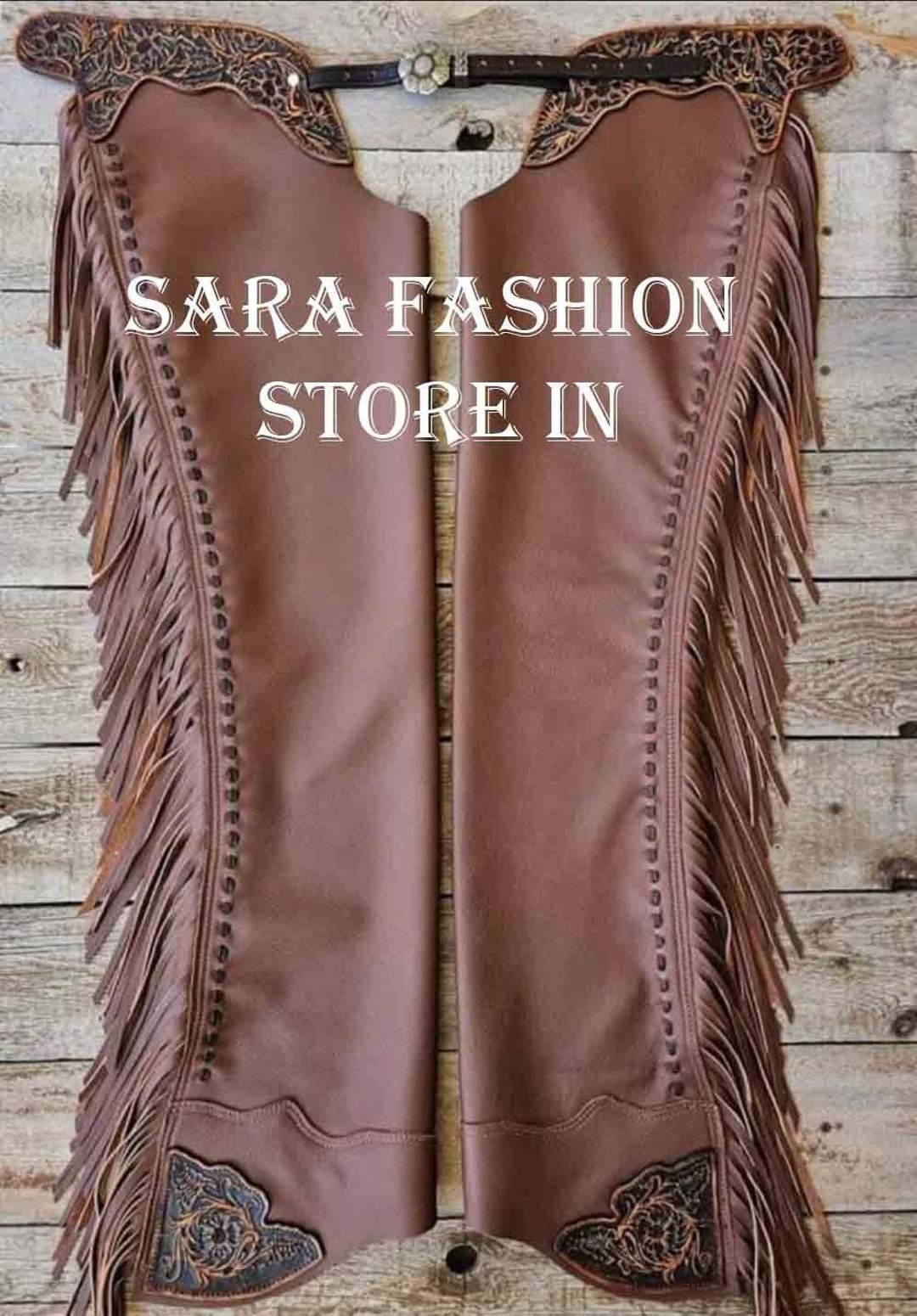Chap Fringed Chap Custom Made Chap Hand Made Chap Leather Western Chaps ...