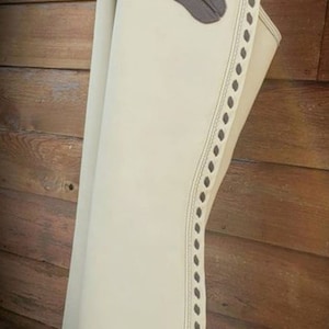 Custom Hand Made Western Chinks / Chaps Sand Color Suede Chinks/ Chaps ...