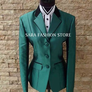 Women's Vintage Equestrian Authentic Hunt Coat for English Horse ...