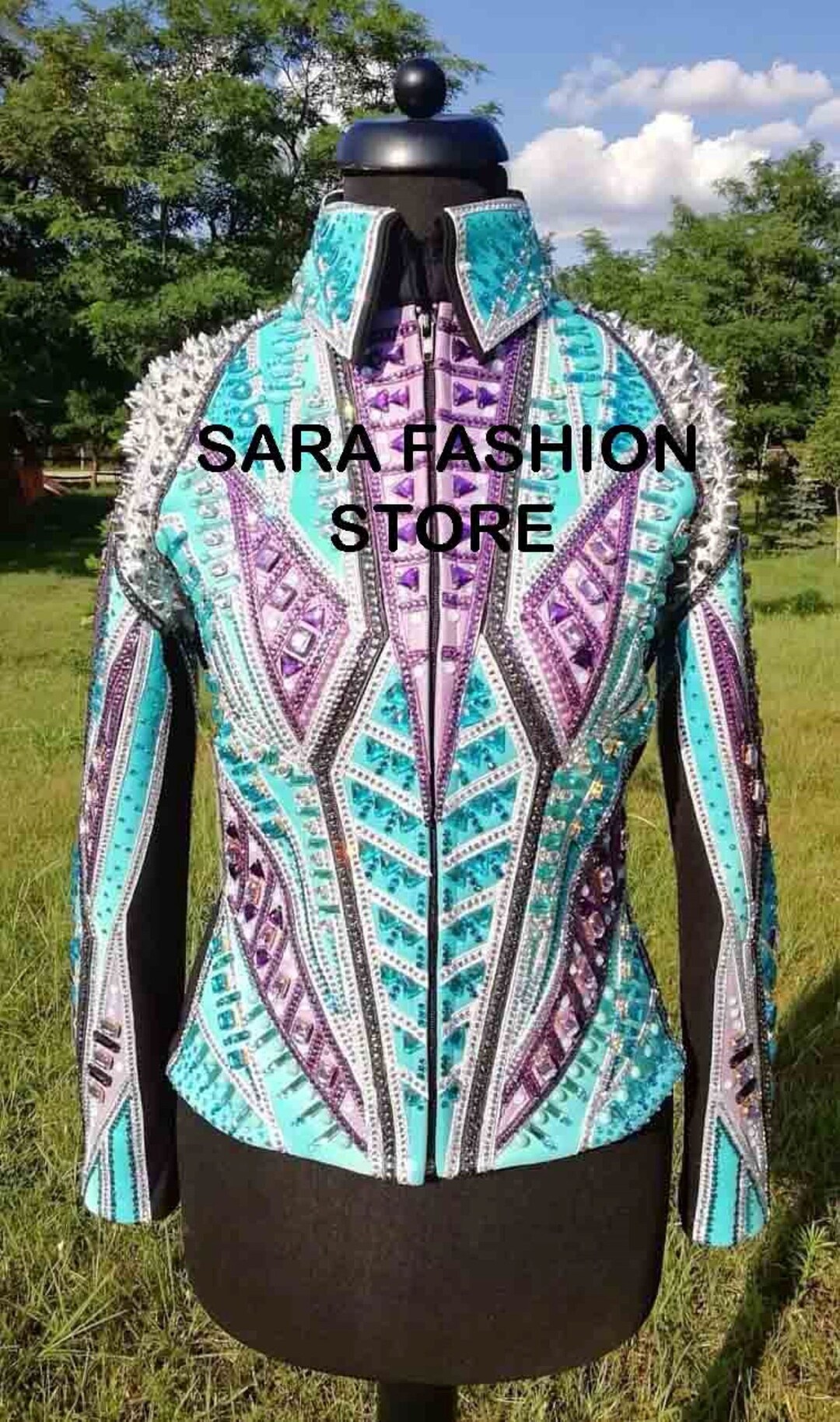 Western Women Show Jacket Western Custom Rodeo Queen Showmanship Jacket ...