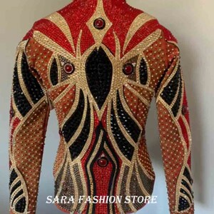 Western Women Show Jacket Western Custom Rodeo Queen Showmanship Jacket ...