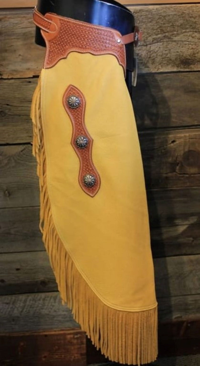 Custom Chinks & Chap Made to Measure Handmade Leather Chinks - Etsy